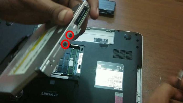 How to Replace your Laptop's DVD Drive with an HDD or SSD
